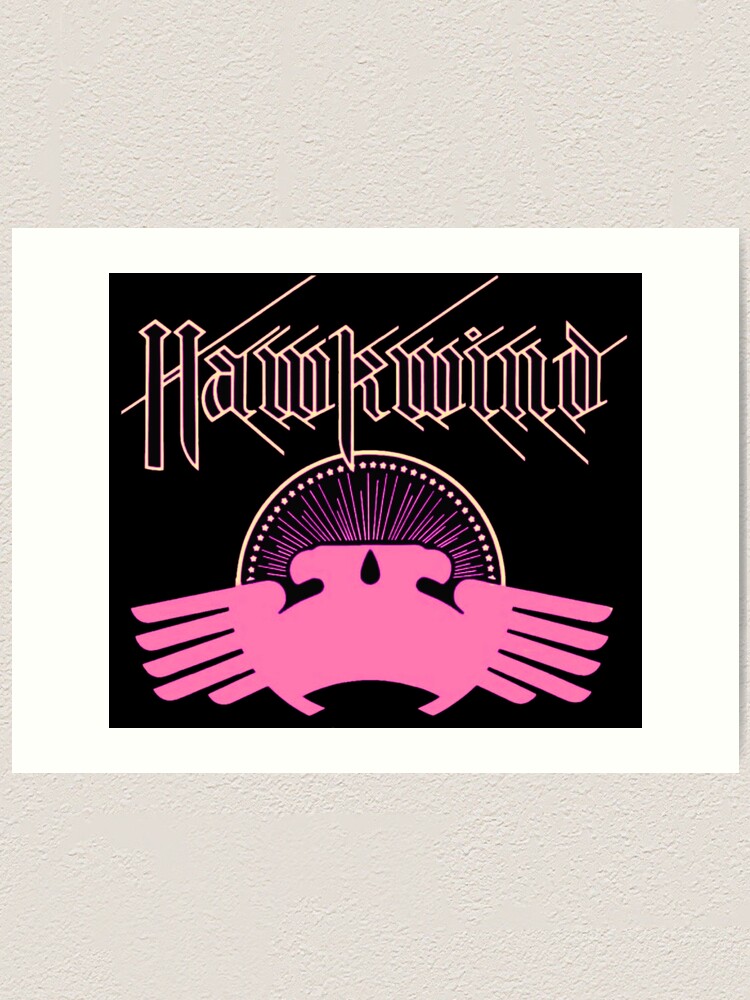 "hawkwind new logo " Art Print by bryon973 | Redbubble