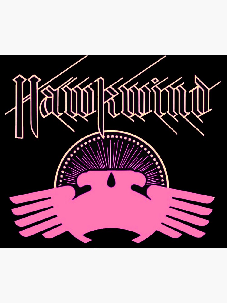 "hawkwind new logo " Art Print by bryon973 | Redbubble