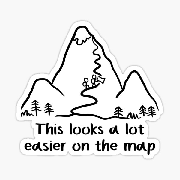 Funny Hike Stickers