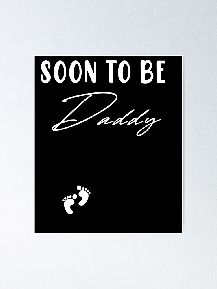 Póster «Papá pronto será papá Día del padre Niños embarazadas por ...