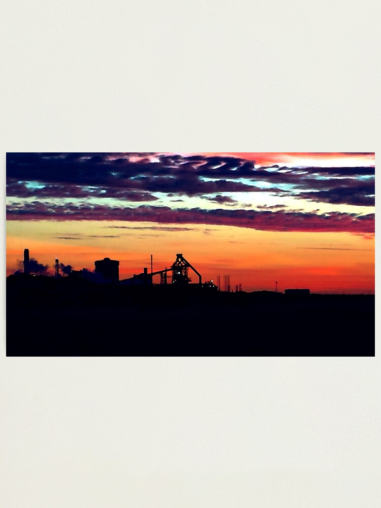 "Steelworks Photography - At Teesside, Middlesbrough, Sunset Beach ...