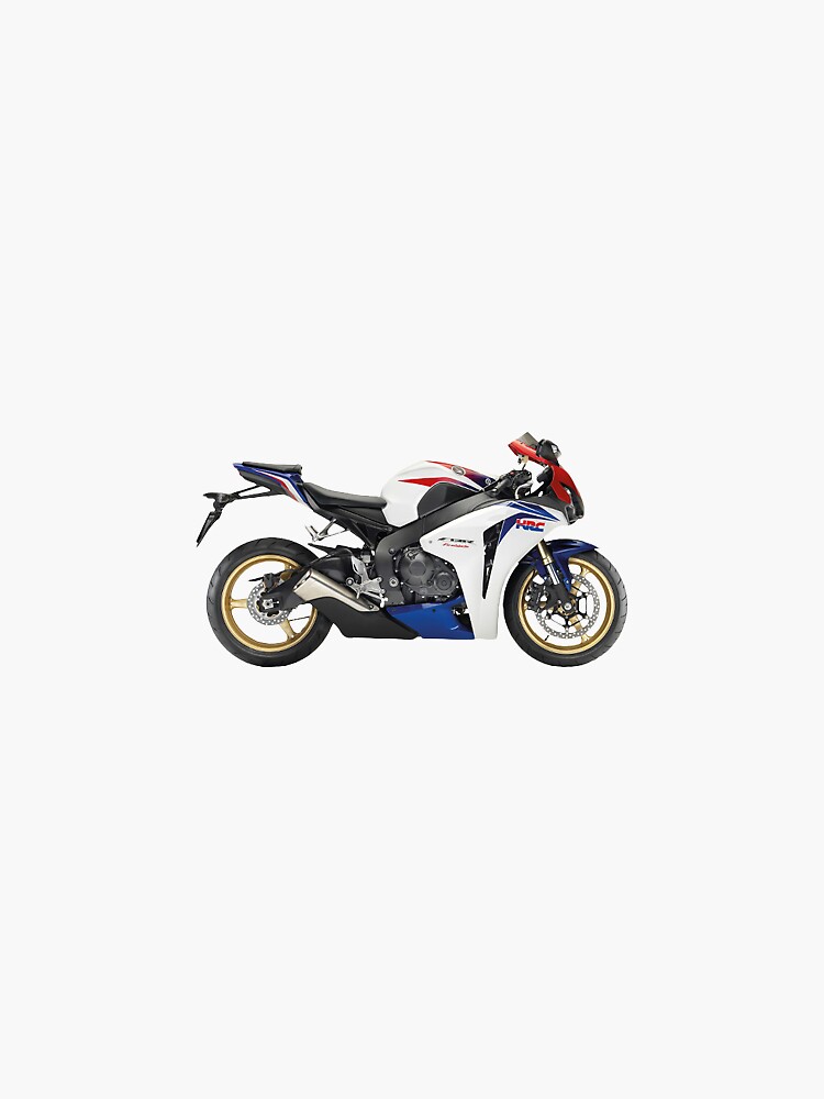 "Racing Bike Sticker" Sticker for Sale by croossuzanne | Redbubble