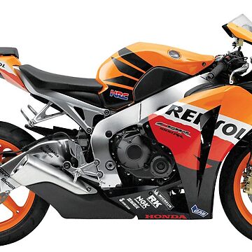 "Racing Bike Sticker" Sticker for Sale by Designs by Suzanne | Redbubble