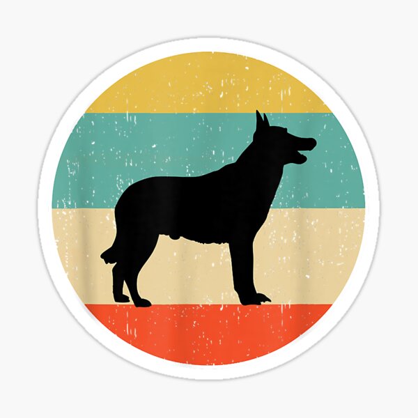 "Belgian Malinois Dog " Sticker by isabelarohan | Redbubble