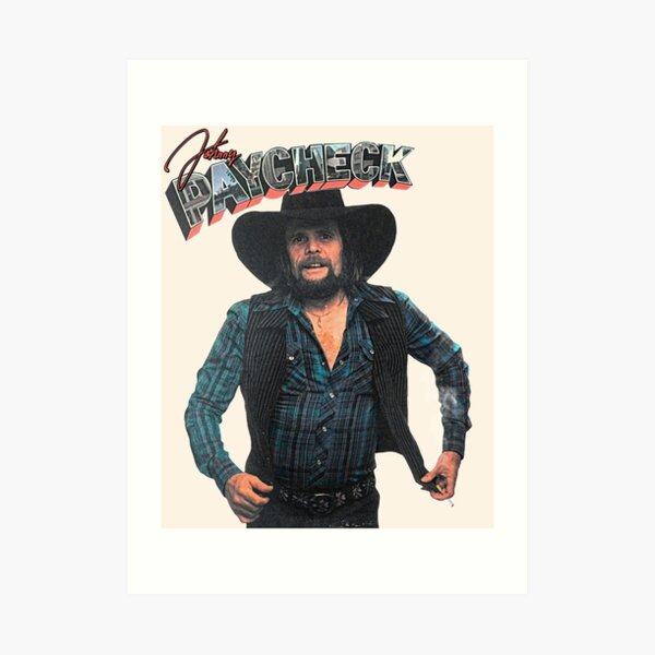 Johnny Paycheck Art Prints | Redbubble