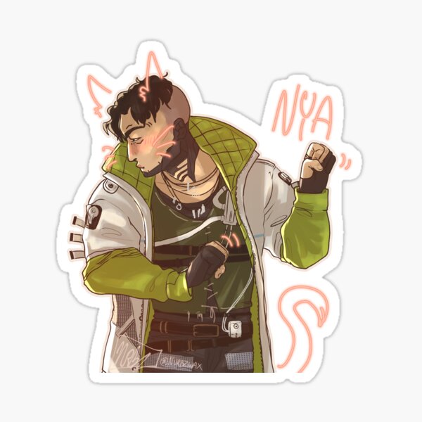 "Yknow NYA" Sticker for Sale by Nurbzwax | Redbubble