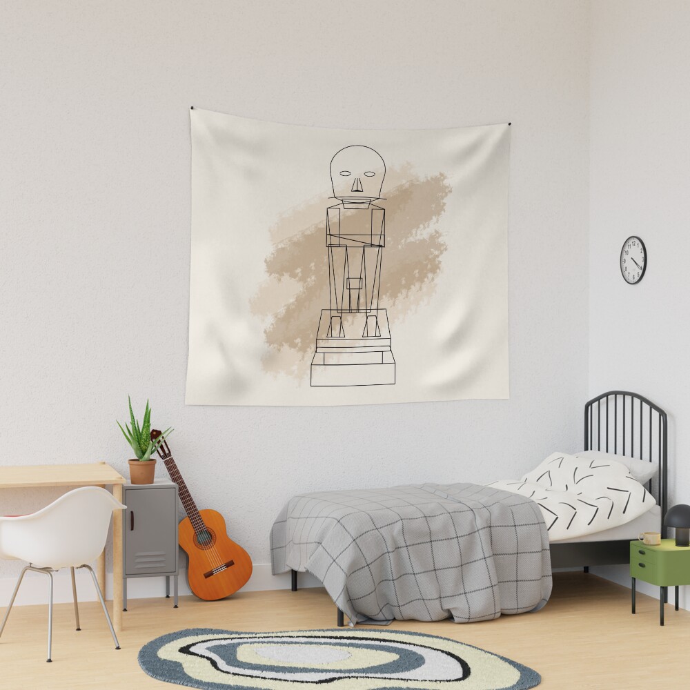 "Geometric Ifugao Bulul" Poster for Sale by justmynicheproj | Redbubble