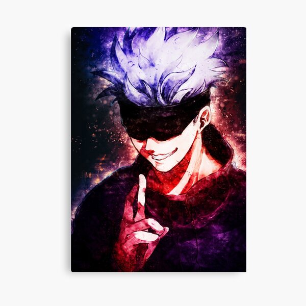 "Jujutsu Kaisen Satoru Gojo" Canvas Print for Sale by Spacefoxart ...