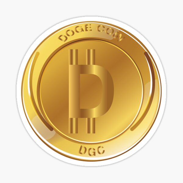 "Dogecoin" Sticker by CometDesign | Redbubble