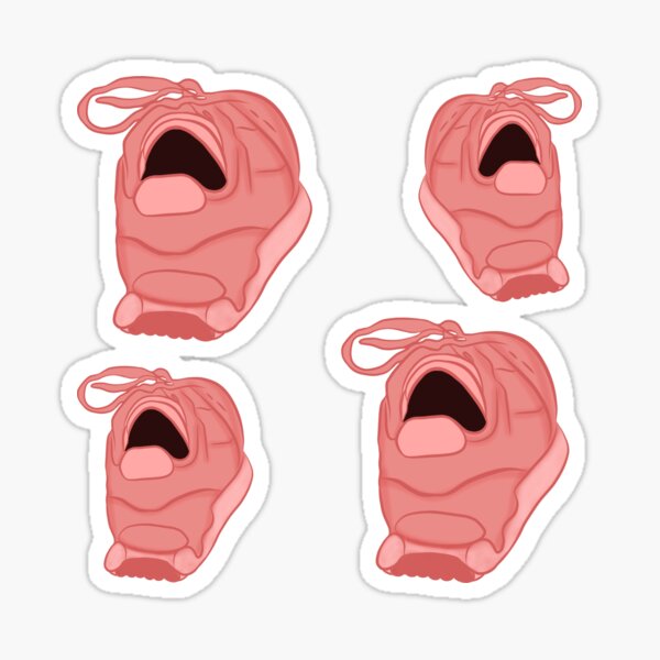 "Laughing Shoes Meme" Sticker for Sale by cannevas | Redbubble