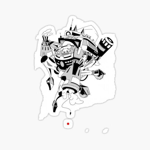 "Mecha Cats" Sticker for Sale by IsasCuteSticks | Redbubble
