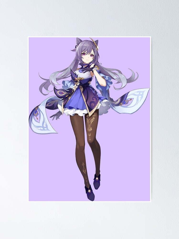 "keqing" Poster for Sale by aeromanta | Redbubble