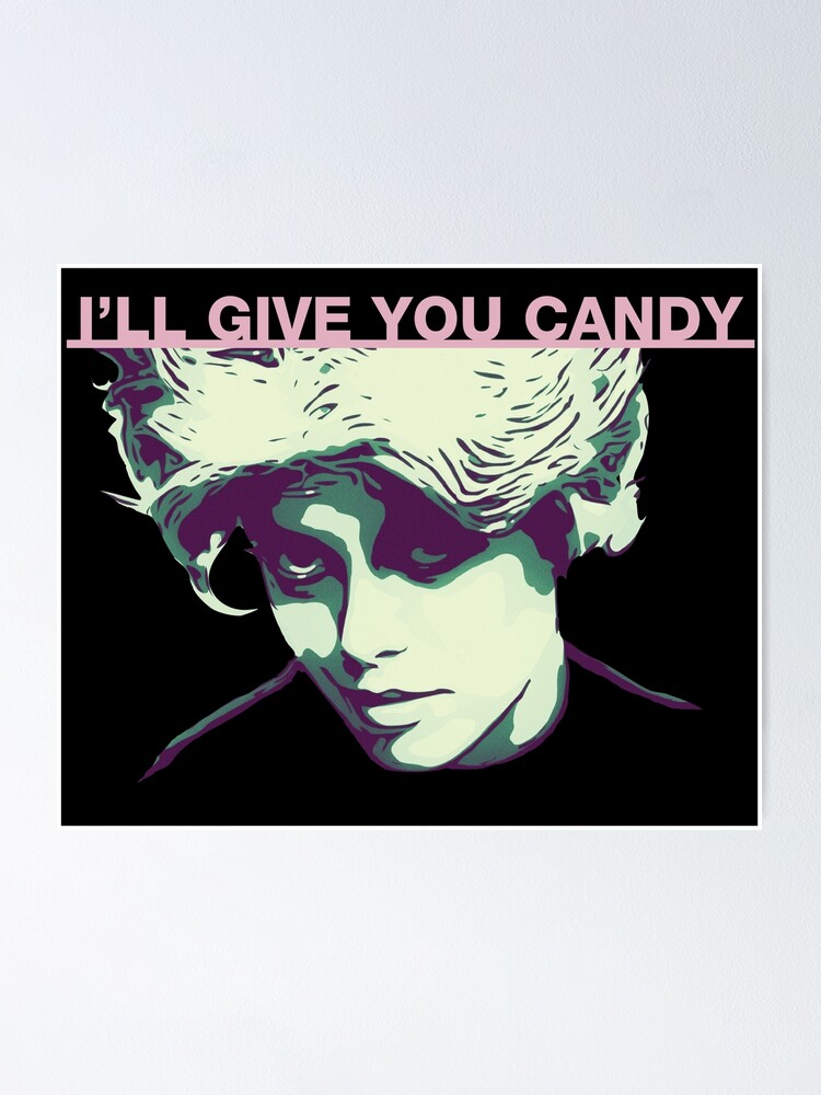 "New Wave Girl " Poster by EchoBubbleShop | Redbubble