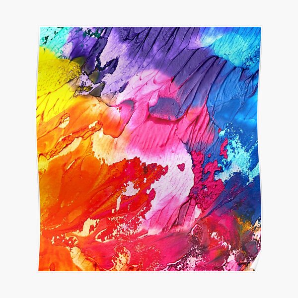 "Sea of colours" Poster by Maryyydesigns | Redbubble