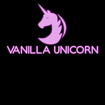 "Vanilla Unicorn" Sticker by SUBURB4N | Redbubble