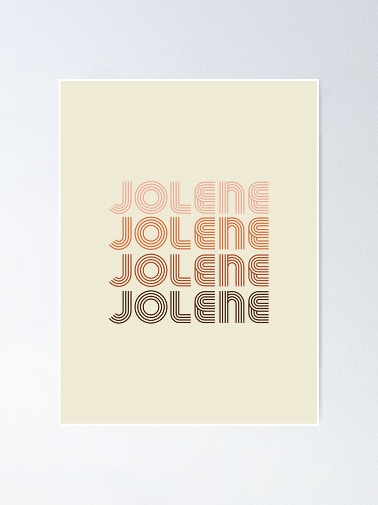 "Jolene - Dolly Parton" Poster for Sale by OhFineArt | Redbubble