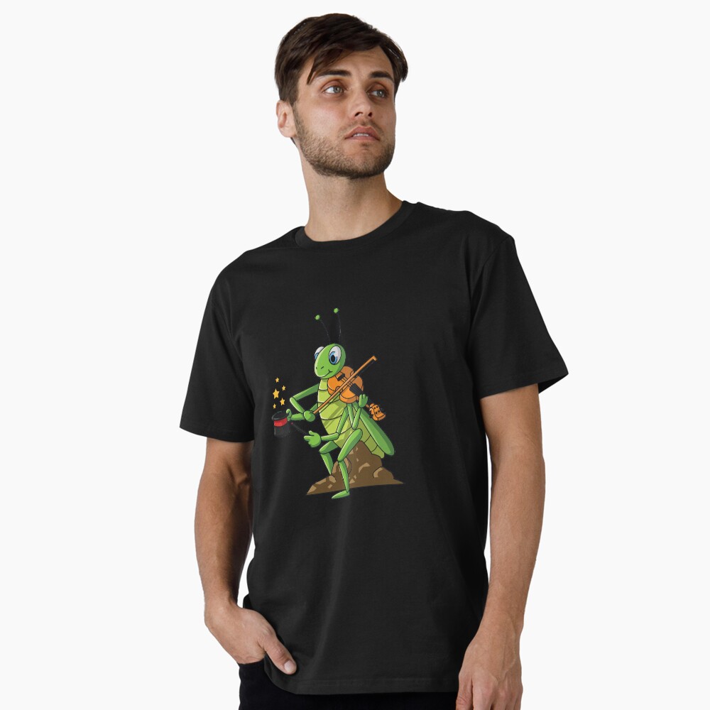 "Cricket Playing Violin With Magic" Sticker by 123428094 | Redbubble