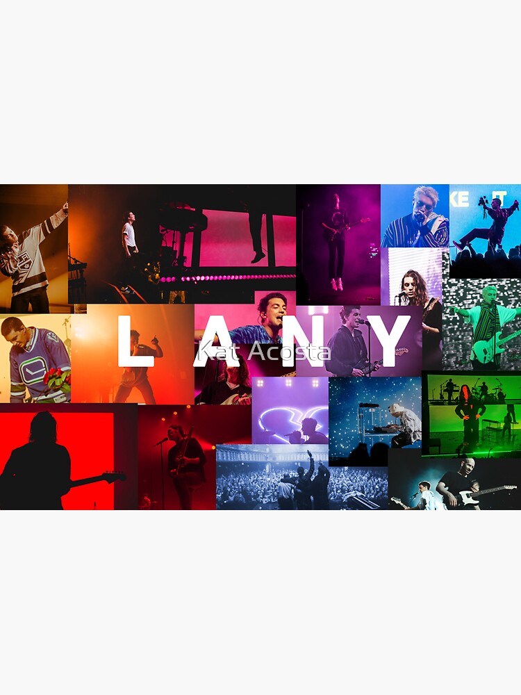 "LANY Collage" Sticker for Sale by fazekitkat | Redbubble