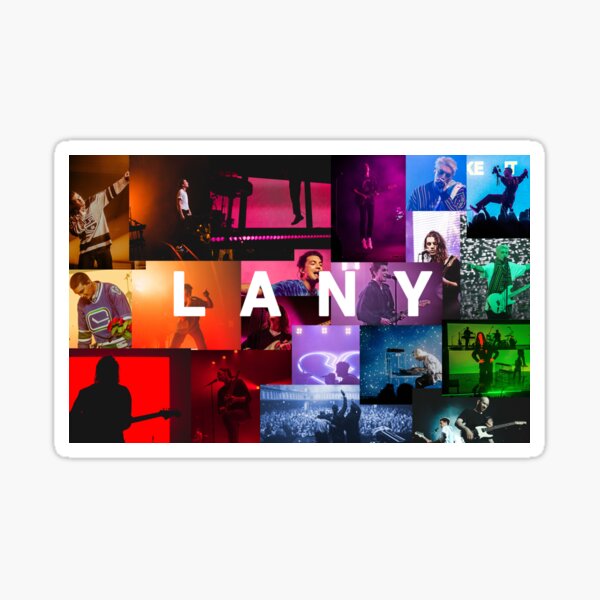 "LANY Collage" Sticker for Sale by fazekitkat | Redbubble