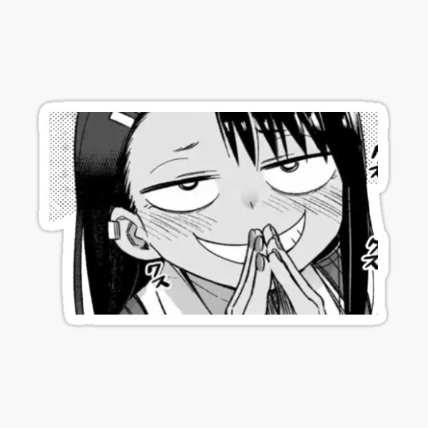 "Ijiranaide, Nagatoro-san" Sticker for Sale by SpookyStore21 | Redbubble