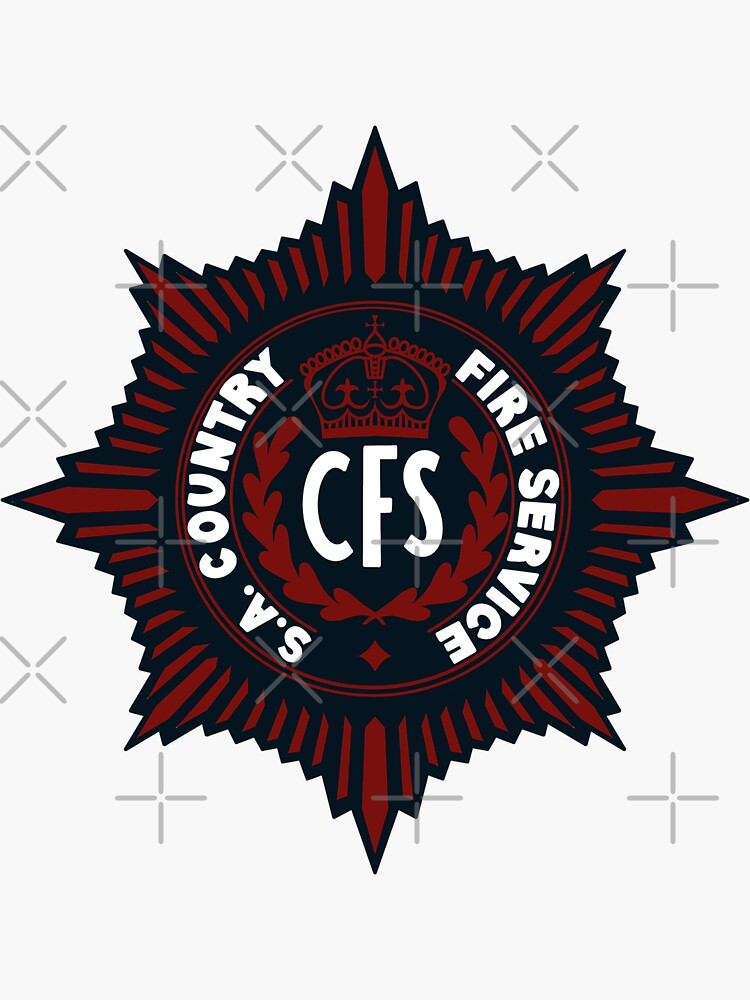 "SA CFS Country Fire Service" Sticker for Sale by rachelhunter | Redbubble