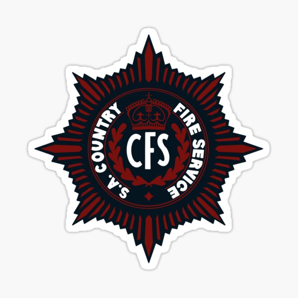 "SA CFS Country Fire Service" Sticker for Sale by rachelhunter | Redbubble
