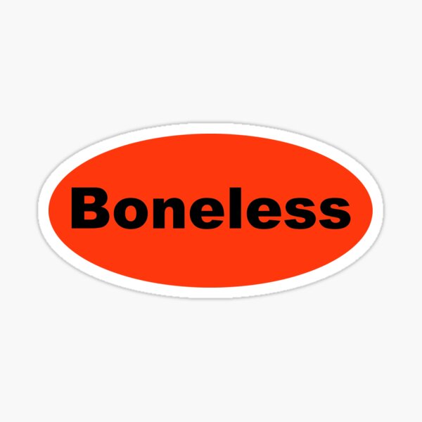 "Industrial Boneless Icon" Sticker for Sale by FrissonStickers | Redbubble