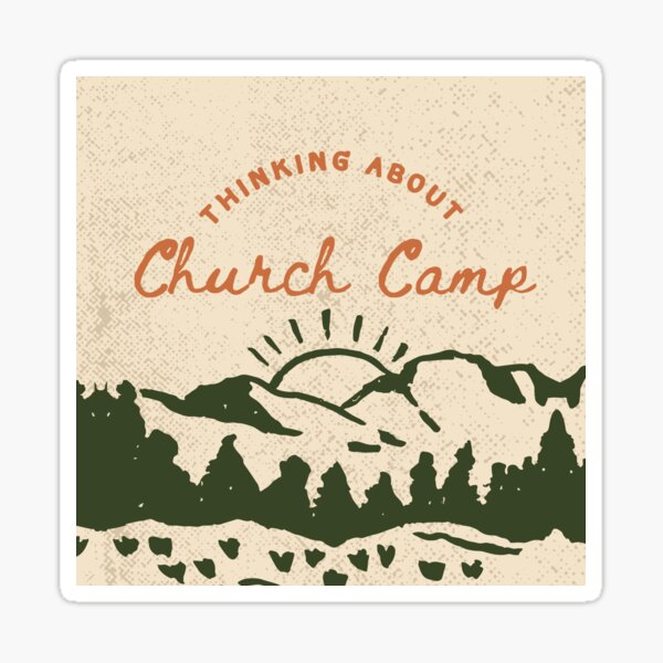 "Church Camp Sticker" Sticker by Aberejikian | Redbubble