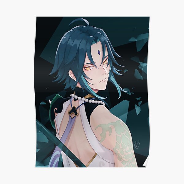 "Genshin Impact XIAO" Poster for Sale by Ocatillu | Redbubble