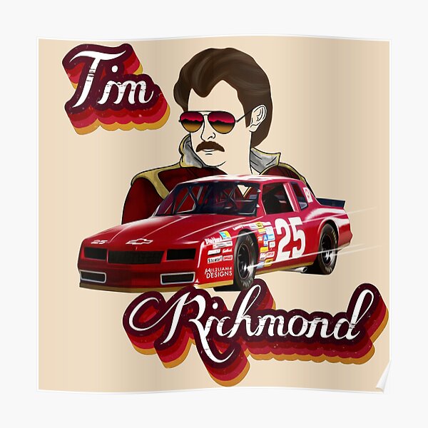 "Tim retro Richmond" Poster for Sale by wil2liam4 | Redbubble