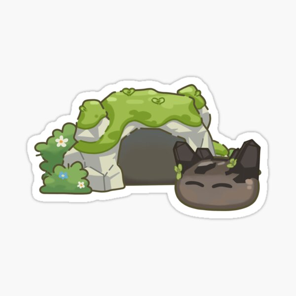 "Genshin Impact Geo Slime" Sticker for Sale by tzenus | Redbubble