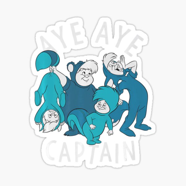 "Peter Pan The Lost Boys Aye Aye Captain Premium" Sticker for Sale by ...