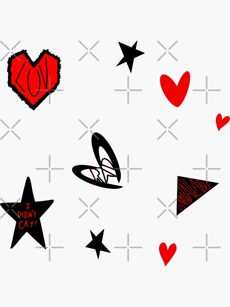 "LUV sticker pack" Sticker for Sale by MoonbeamPhoto | Redbubble