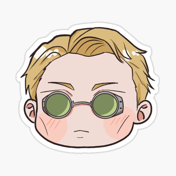 "Jujutsu Kaisen - Nanami Chibi" Sticker by Jabu-Studio | Redbubble