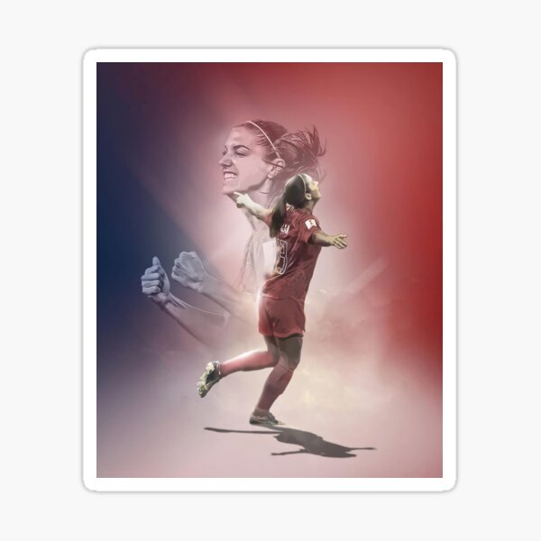 "Wallpaper Alex Morgan" Sticker for Sale by severifafian23 | Redbubble
