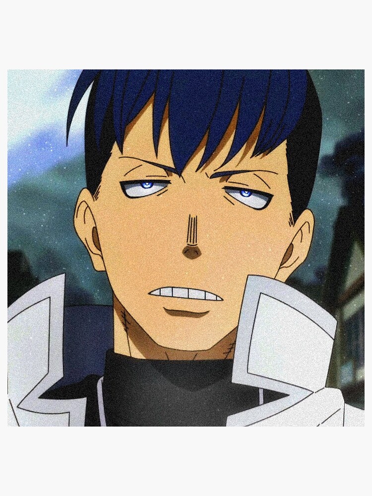 "Fire Force Karim Flam" Sticker for Sale by hyperstag | Redbubble