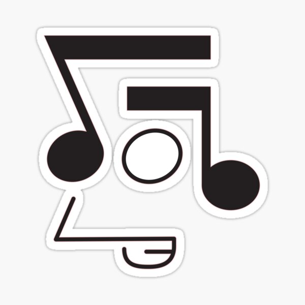 "Music Man" Sticker for Sale by JSGinfograph | Redbubble