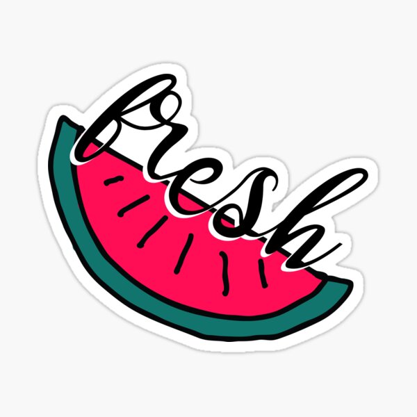 "Fresh" Sticker by kayceedesigns | Redbubble