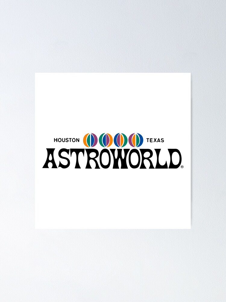 "astroworld logo" Poster by ferdianpalca | Redbubble