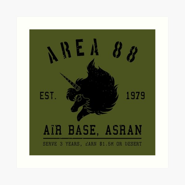 Area 88 Art Prints | Redbubble