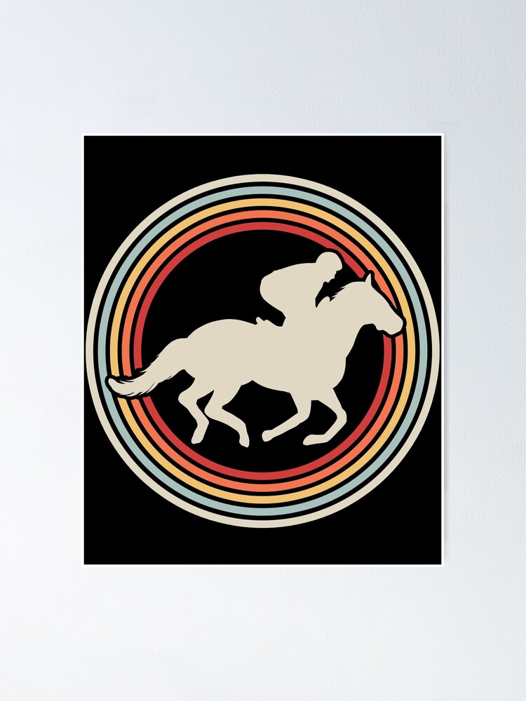 "Horse Horseback Riding Barrel Racing Show Jumping" Poster by Mealla ...