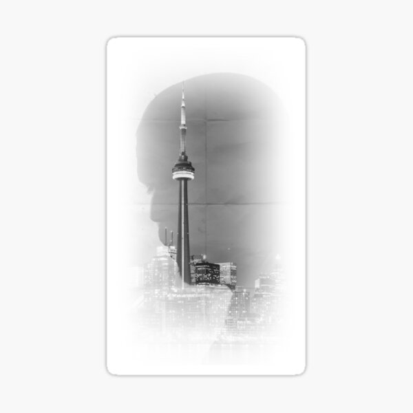 "Drake Toronto Views Design" Sticker for Sale by JRoseGraphics | Redbubble