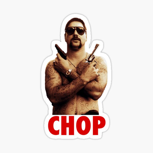 "Uncle Chop Chop " Sticker by RobertJackson1 | Redbubble