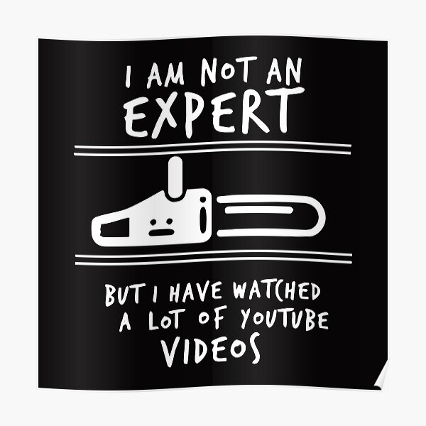 " i am not an expert but i have watched a number of youtube videos ...