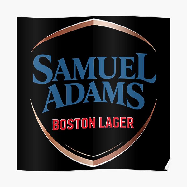 "Simple Samuel Adams Logo" Poster for Sale by malahrera | Redbubble