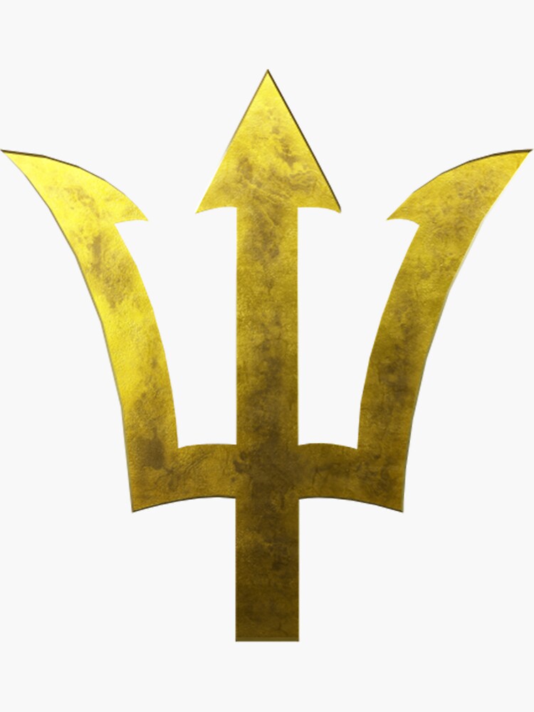 "Trident" Sticker for Sale by Balogvilmos | Redbubble