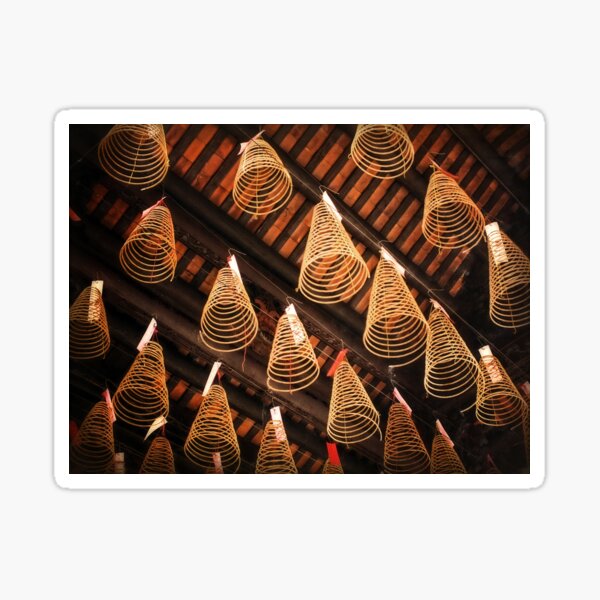 "Incense Coils" Sticker by GVAZDesigns | Redbubble