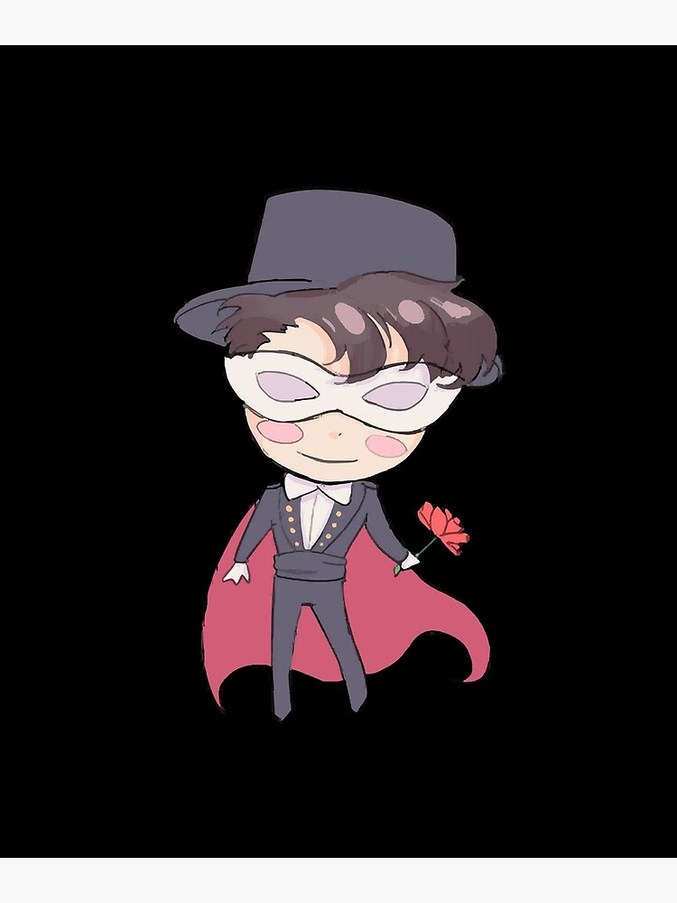"Tuxedo Mask Chibi " Art Print for Sale by Modestia41 | Redbubble