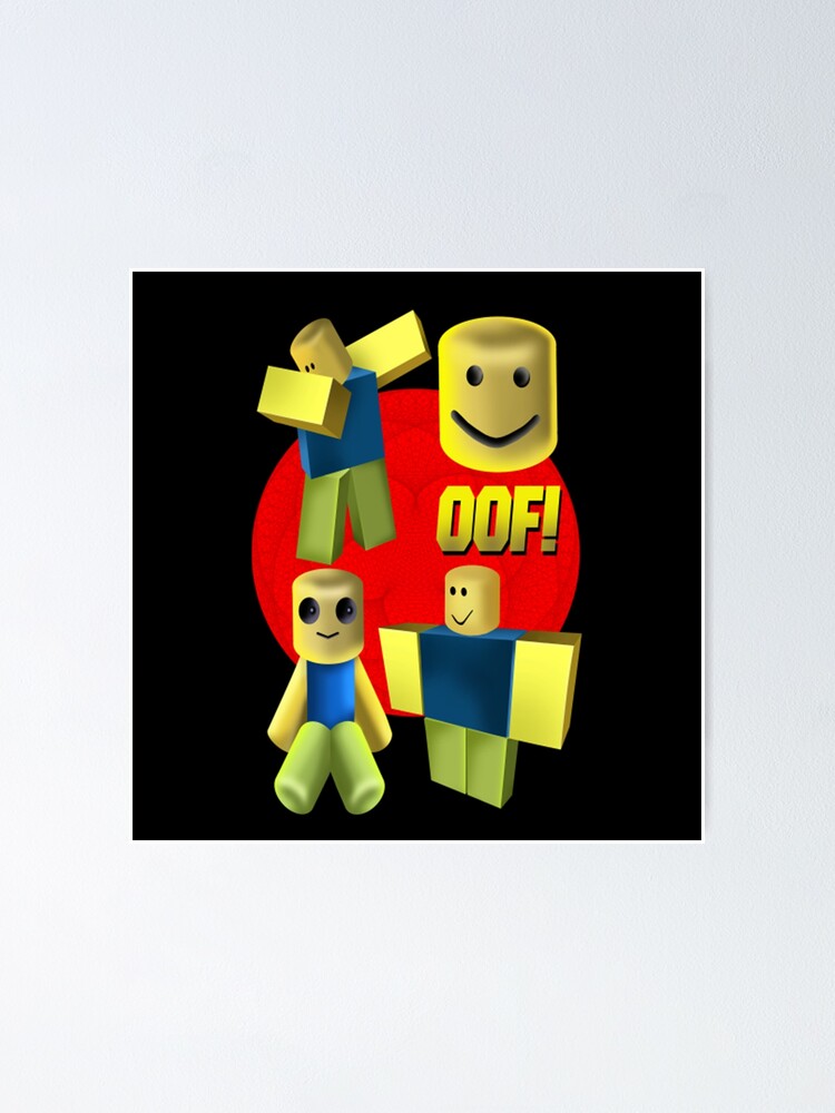 "Roblox noob" Poster by Illessandor | Redbubble
