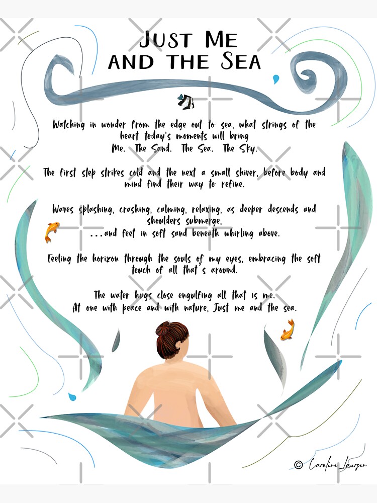 "Born to swim poem for wild open water swimming, winter bathers ...